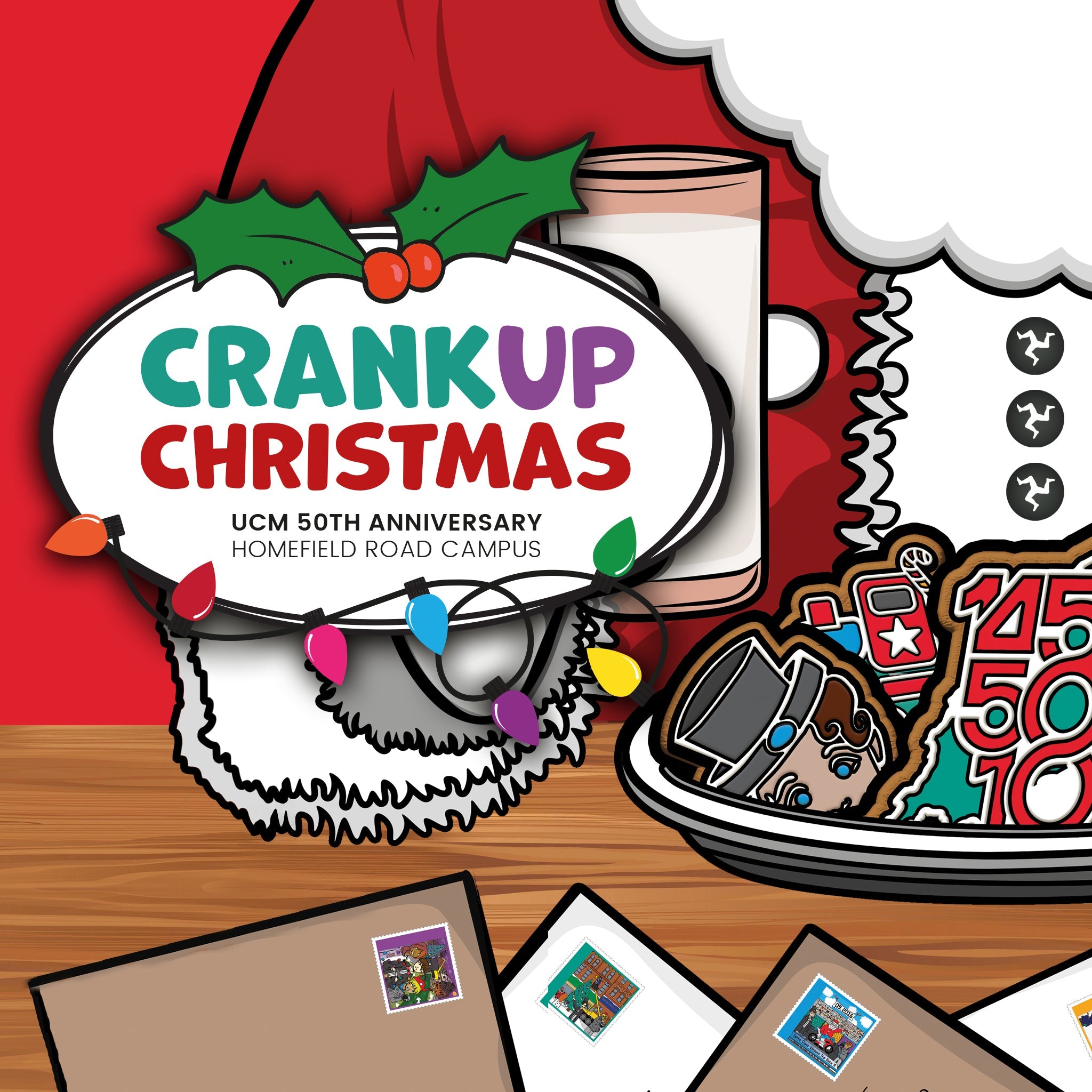Crank Up Christmas – Isle of Man Stamps and Coins