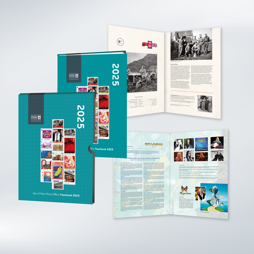 Isle of Man Yearbook 2025 – Isle of Man Stamps and Coins