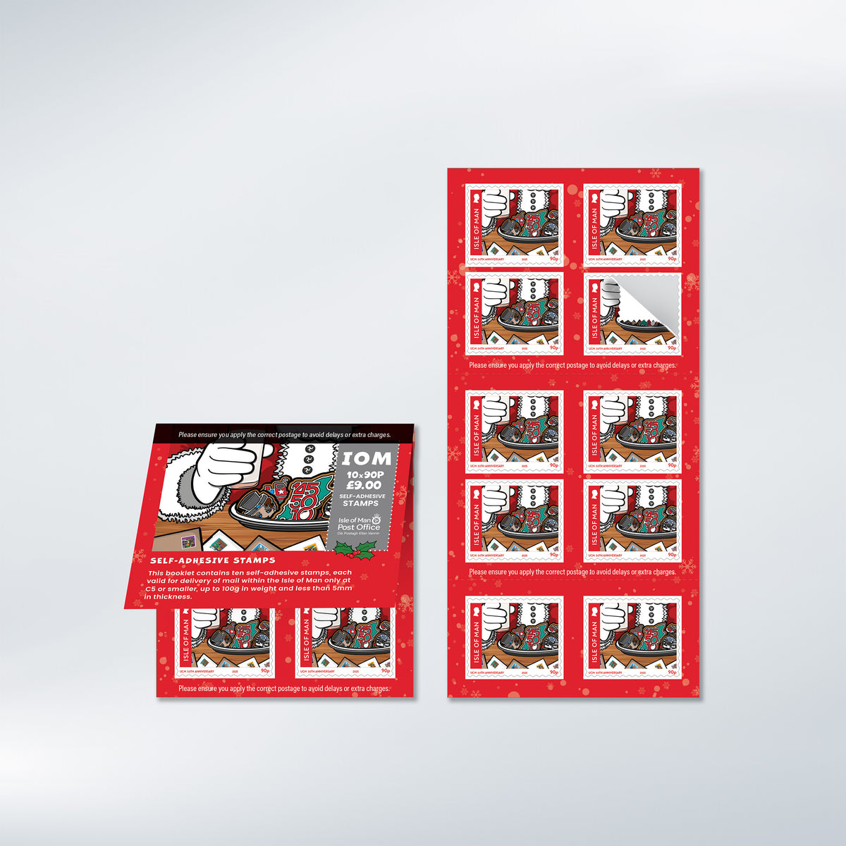 Crank Up Christmas – Isle of Man Stamps and Coins